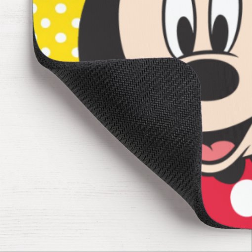 Red Minnie | Cute Closeup Mouse Pad | Zazzle