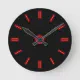 Red Neon Clock | Zazzle