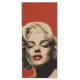 Red on Red Lips Marilyn Wood USB Flash Drive | Zazzle