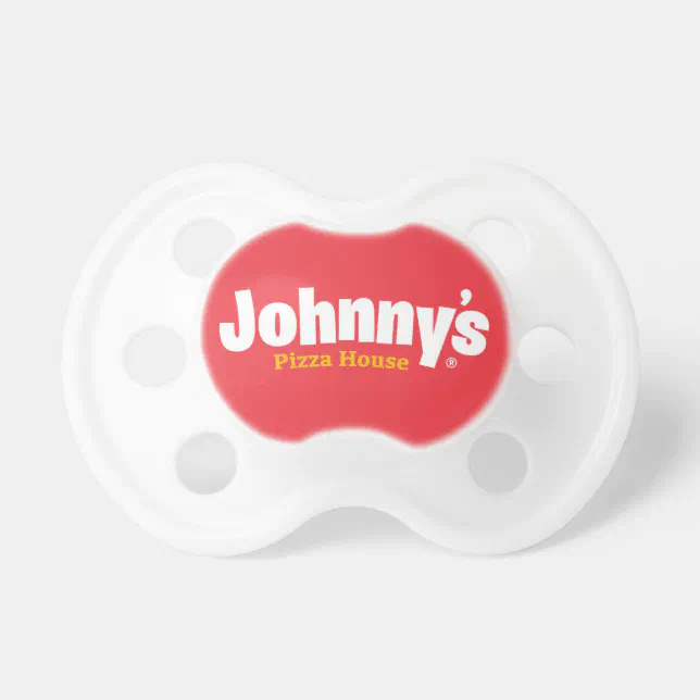 Red Pacifier Text Logo | Zazzle
