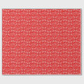 Red Paisley pattern Country Western wrapping paper | Zazzle