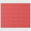 Red Paisley pattern Country Western wrapping paper | Zazzle