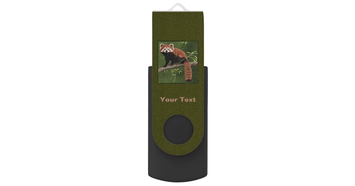 Red Panda Flash Drive | Zazzle