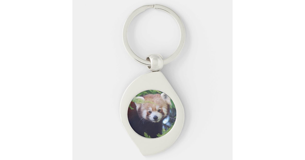 Red Panda Keychain | Zazzle