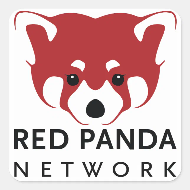 Red Panda Network Stickers | Zazzle
