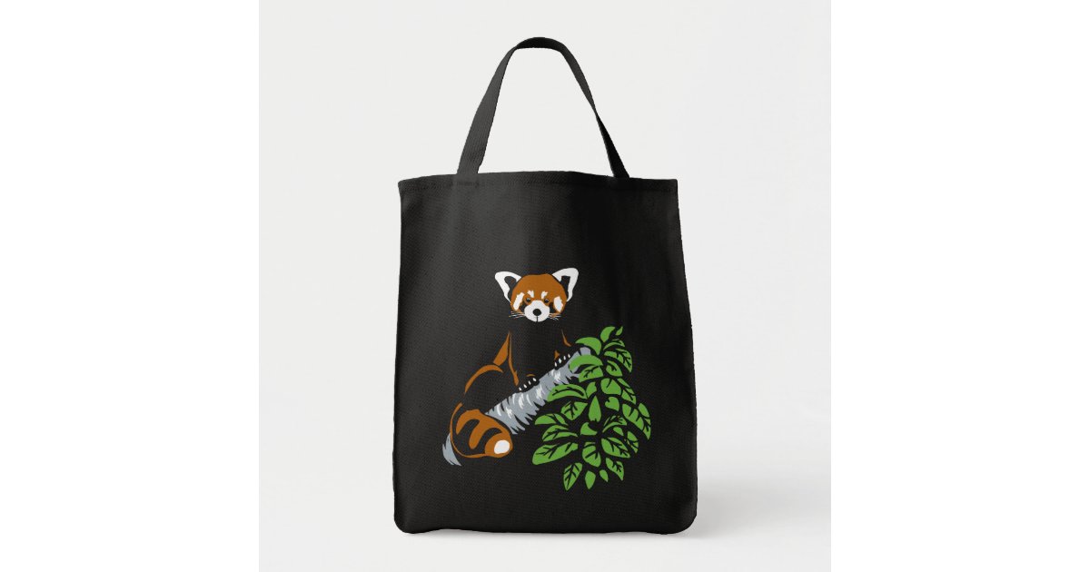 Red Panda Tote Bag | Zazzle