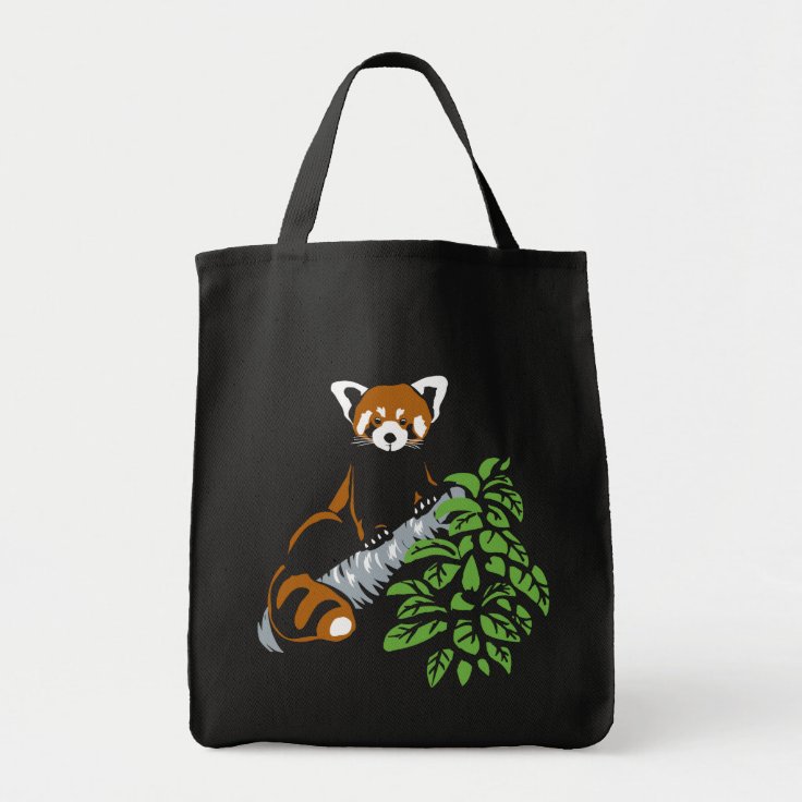 Red Panda Tote Bag | Zazzle