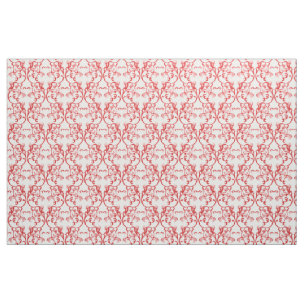 Blue Parisian Damask Pattern Fabric | Zazzle