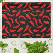 Red Pepper Fun Kitchen Towel | Zazzle