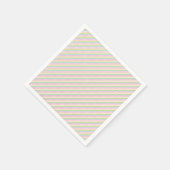 Red Pink Blue Green Purple White Stripes Blank Napkins | Zazzle
