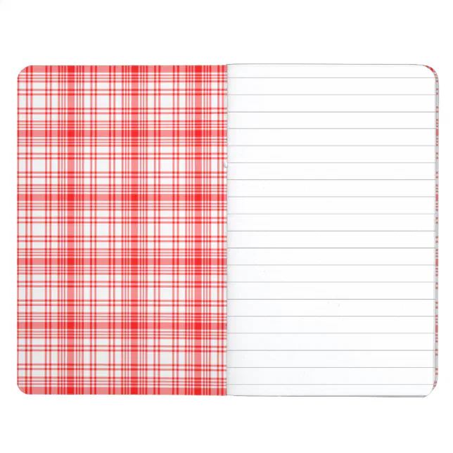 Red Plaid Journal | Zazzle