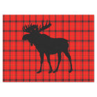 Moose Silhouettes Pattern Tissue Paper | Zazzle.com