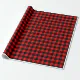 Red Plaid Wrapping Paper | Zazzle