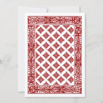 Red Playing Card Wedding Invitations | Zazzle