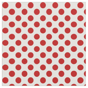 Polka Dot Fabric | Zazzle