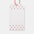 Red polka dots gift tags | Zazzle