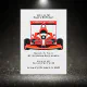 Red Race Car Birthday Party Invitation | Zazzle