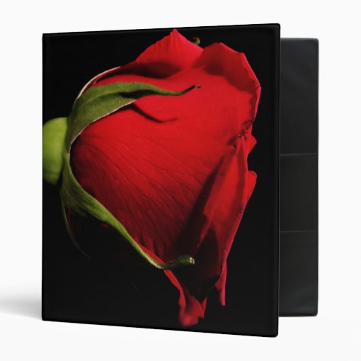 Red Red Rose Binder | Zazzle