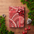 Red Retro Paisley Bandanna/Bandana Wrapping Paper | Zazzle