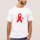 Red Ribbon -Blood Clot Awareness T-Shirt | Zazzle