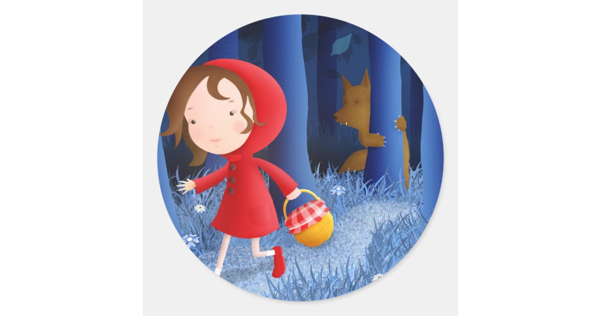 Red Riding Hood - stickers | Zazzle