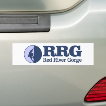 Red River Gorge (Climbing) Bumper Sticker | Zazzle