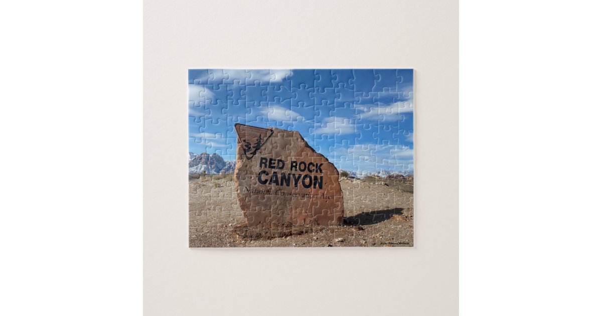 Red Rock Canyon Conservation Area Nevada Jigsaw Puzzle | Zazzle