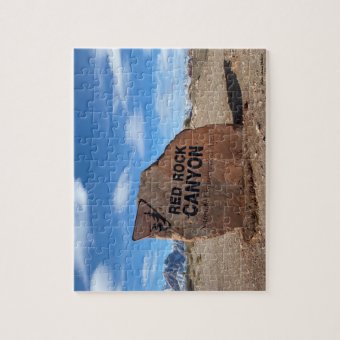 Red Rock Canyon Conservation Area Nevada Jigsaw Puzzle | Zazzle