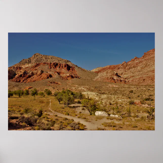 Red Rock Canyon Las Vegas Nevada Poster | Zazzle