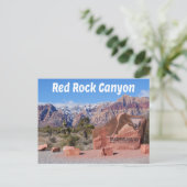 Red Rock Canyon Las Vegas Nevada United States USA Postcard | Zazzle