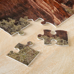 Red Rock Canyon rock formation in Las Vegas Nevada Jigsaw Puzzle | Zazzle