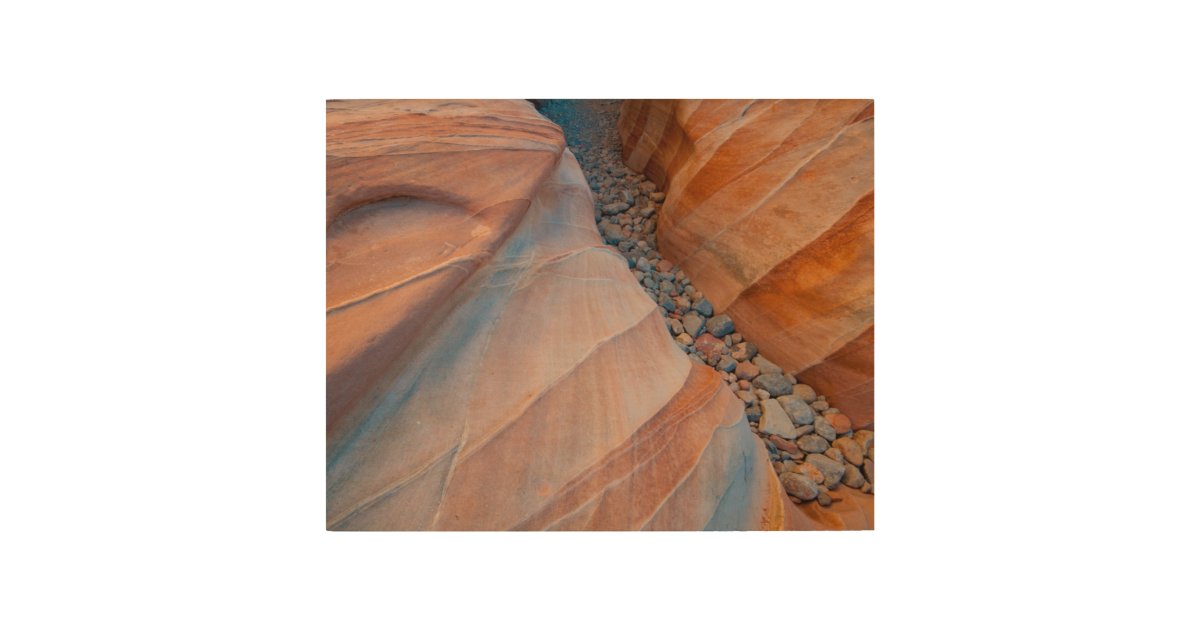 Red Rock Valley of Fire State Park Nevada Wood Wall Art | Zazzle