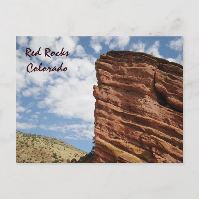 Red Rocks, Colorado Postcard | Zazzle