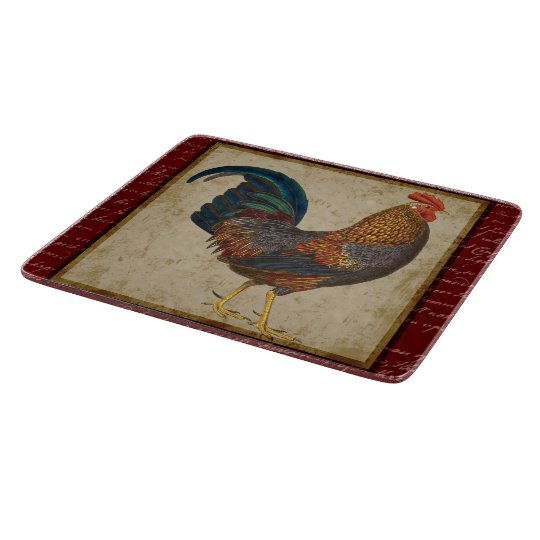 Red Rooster Cutting Board | Zazzle.com