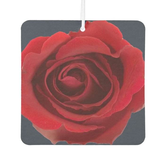 Red Rose Air Freshener | Zazzle.com