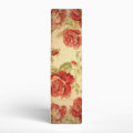 Red rose antique floral print photo book binder | Zazzle