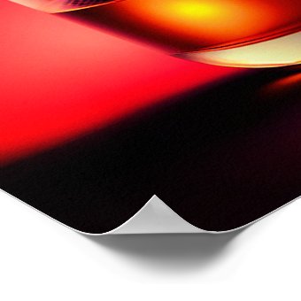 Red Rose Flower Poster | Zazzle