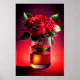 Red Rose Flower Poster | Zazzle