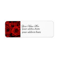 Red Rose Label | Zazzle