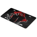 Red Rose License Plate | Zazzle