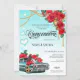 Red Rose Lowrider Chola Chicano Quinceanera Invitation | Zazzle