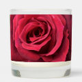 Red Rose scented Candle | Zazzle