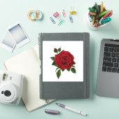 Red Rose Stickers | Zazzle