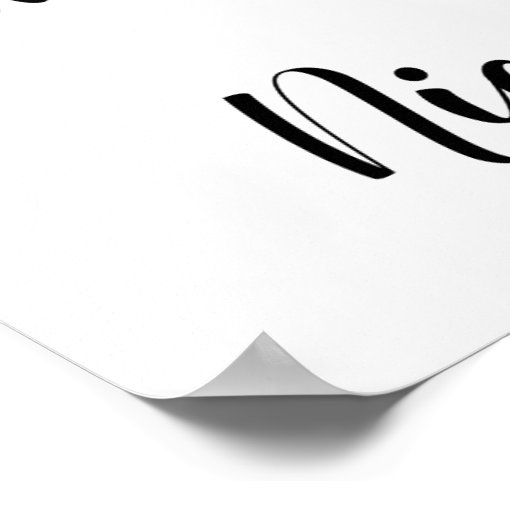 Red Rose Wet Water Dew Drops Wedding Welcome Poster | Zazzle