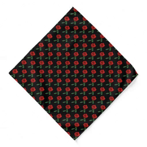 Red Roses Bandana | Zazzle