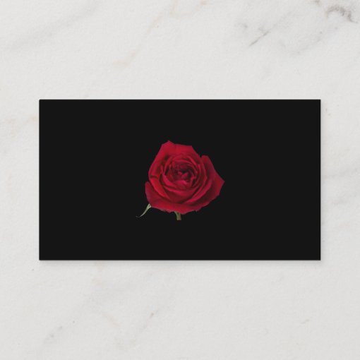 Red Roses Business Card | Zazzle