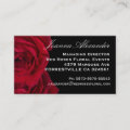 Red Roses Business Card | Zazzle