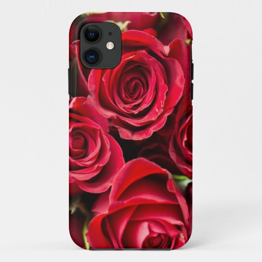 Red Roses Tough iPhone Case | Zazzle.com