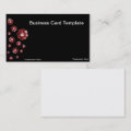 Red Ruby Rhinestone Business Cards | Zazzle
