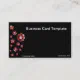 Red Ruby Rhinestone Business Cards | Zazzle